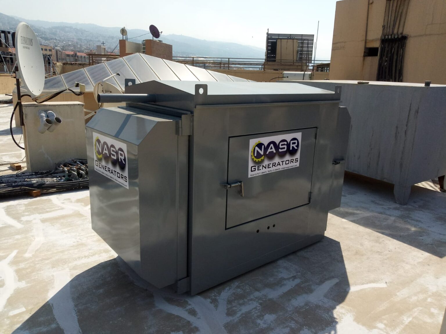 Generator Canopies & Room Insulation - Nasr Generators